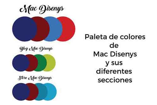 Como crear una paleta de colores | Blog Mac Disenys